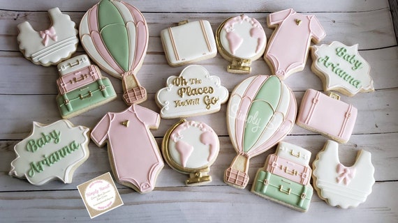 Travel Awaits Themed Cookies 36 Cookies | Etsy