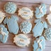 Stork Themed Baby Shower Cookies 40 Cookies - Etsy