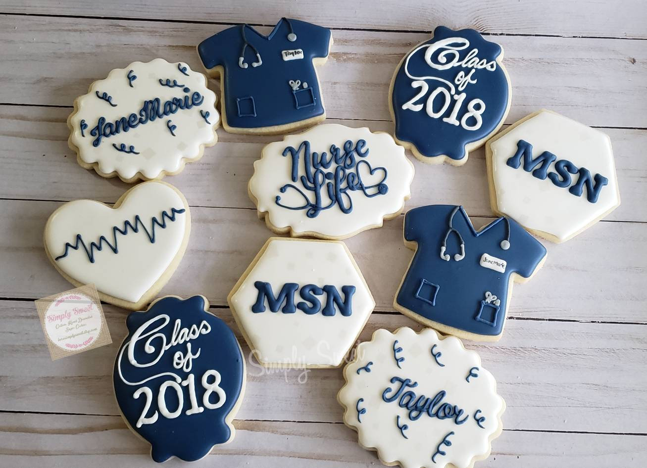 Nursing Cookies 50 cookies | Etsy