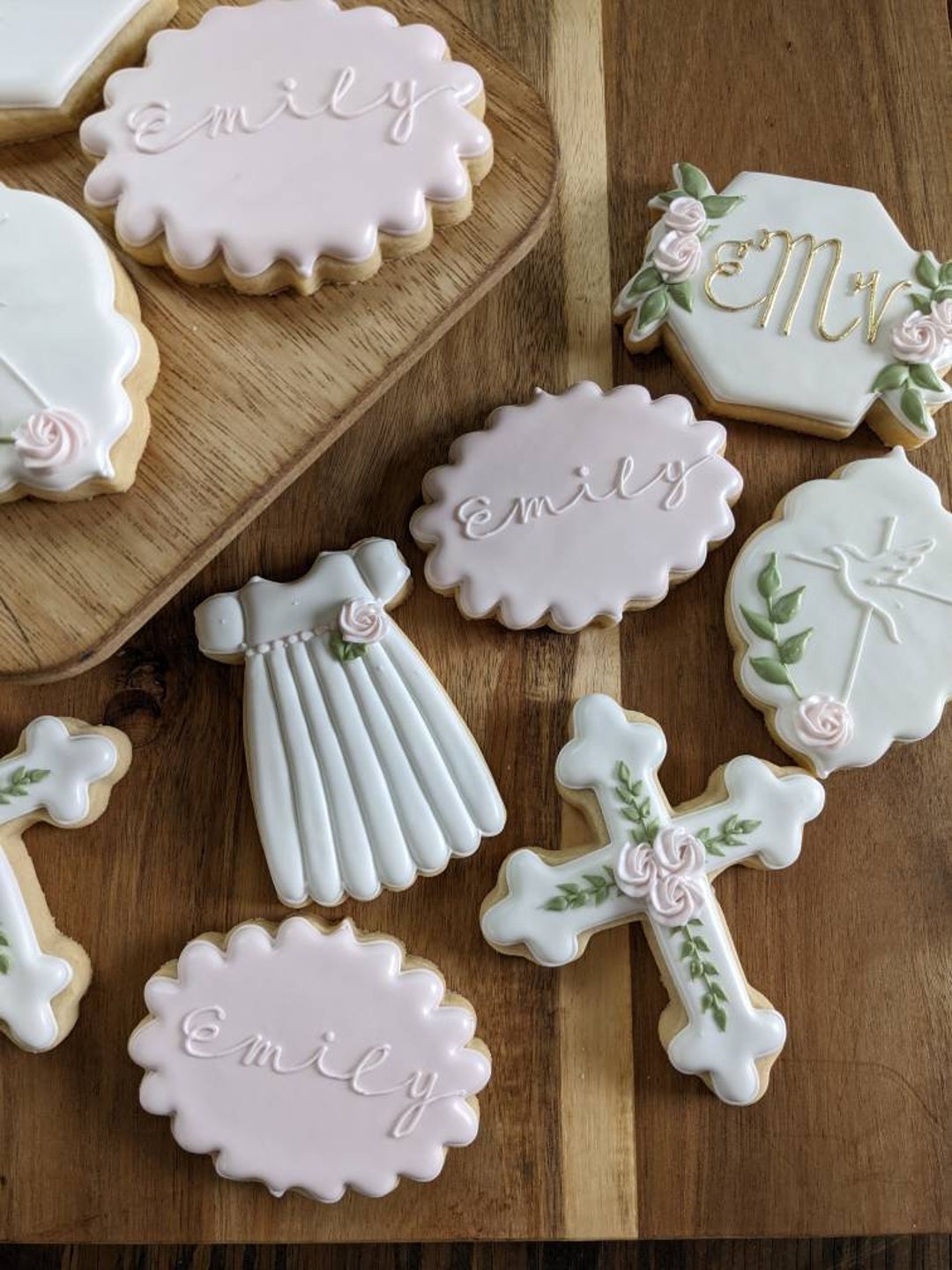 Christening, Baby Dedication, Baptism Cookies 36 Cookies - Etsy