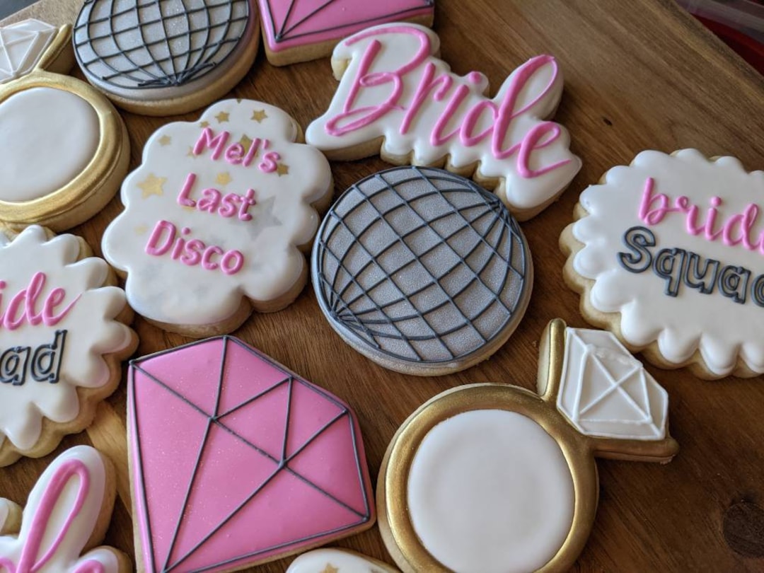 Last Disco, Bachelorette Themed Sugar Cookies 36 Cookies - Etsy
