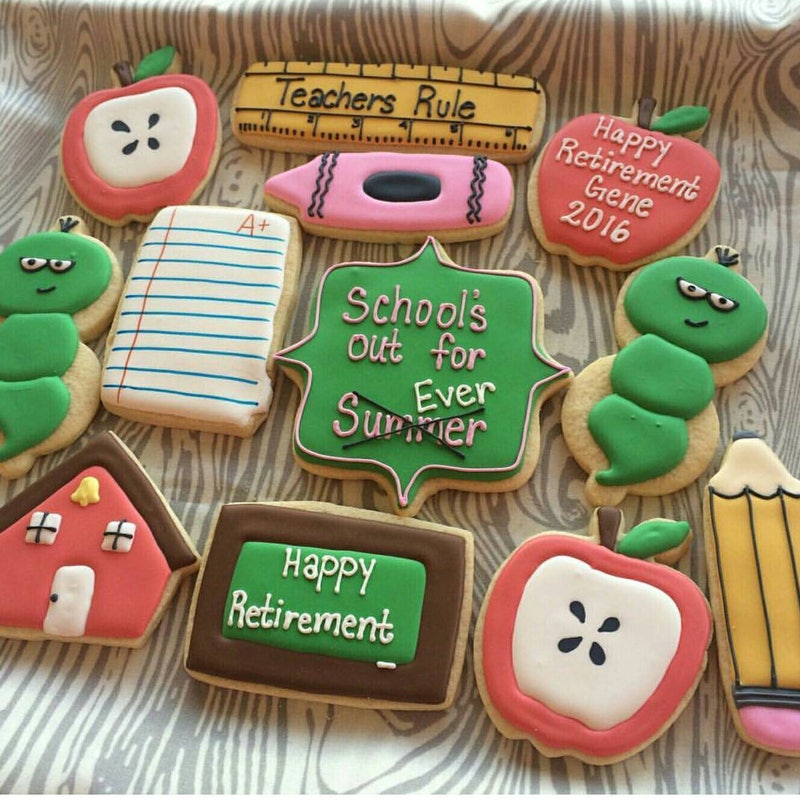 Retirement Cookies - Etsy