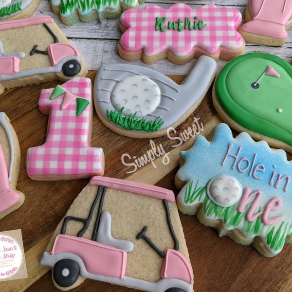 Golf Sugar Cookies - Etsy