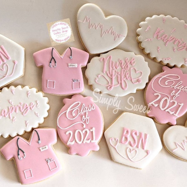 Nursing Cookies - Etsy