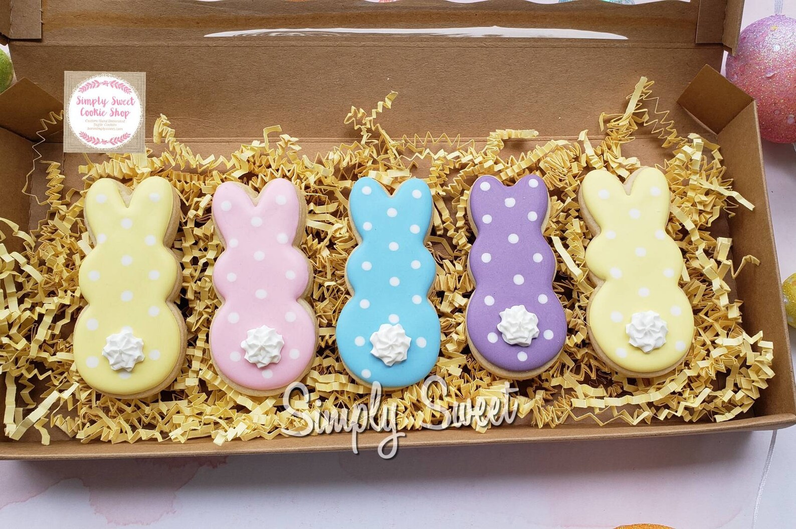 Peeps Sugar Cookies 24 Cookies | Etsy