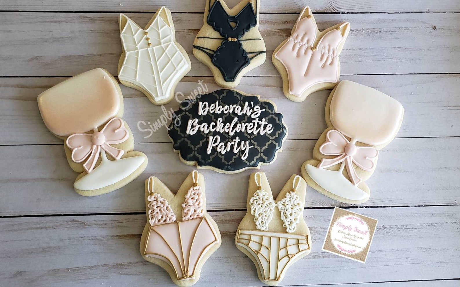 Lingerie Bachelorette Cookies 48 Cookies - Etsy
