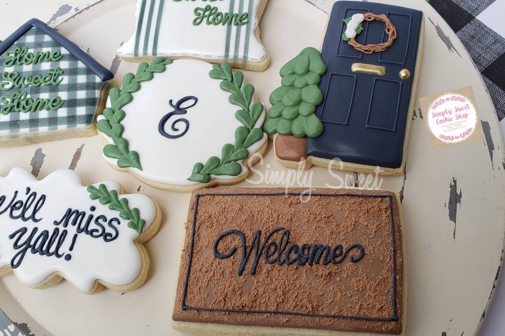 Farmhouse cookies 36 cookies | Etsy