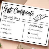 Sourdough Order Form, Bread Bakery Order Sheet, Printable Template ...