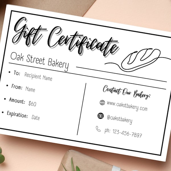 Sourdough Order Form, Bread Bakery Order Sheet, Printable Template ...