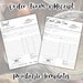 Sourdough Order Form, Bread Bakery Order Sheet, Bread Receipt Printable ...