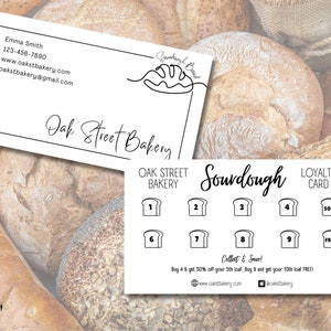 COMPLETE SOURDOUGH BUNDLE: Bread Thank You Card & Tags; Bread ...