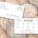 COMPLETE SOURDOUGH BUNDLE: Bread Thank You Card & Tags Bread Ingredient ...