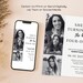 Turning the Big FOUR-OH Birthday Invitation; 40th Bday Photo Invite ...