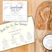 COMPLETE SOURDOUGH BUNDLE: Bread Thank You Card & Tags Bread Ingredient ...