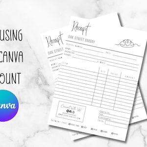 Sourdough Order Form, Bread Bakery Order Sheet, Bread Receipt Printable ...