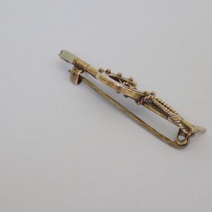 Edwardian 18 Karat Gold Horseshoe Riding Crop Pin Brooch - Etsy