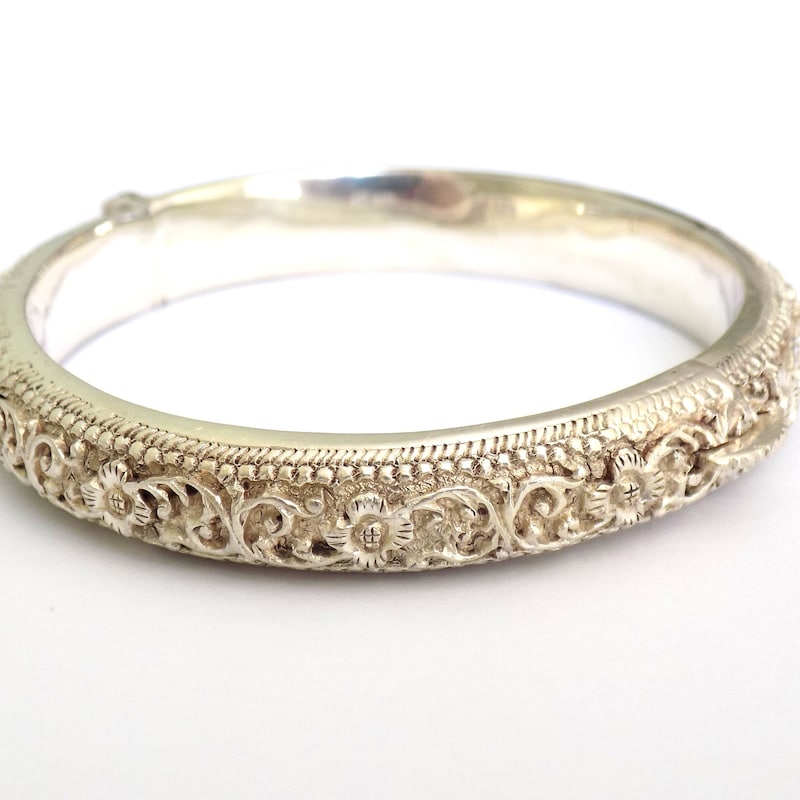 Victorian Bangle - Etsy