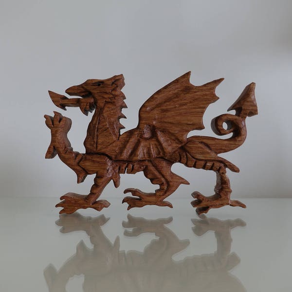 Welsh Dragon Statue - Etsy UK