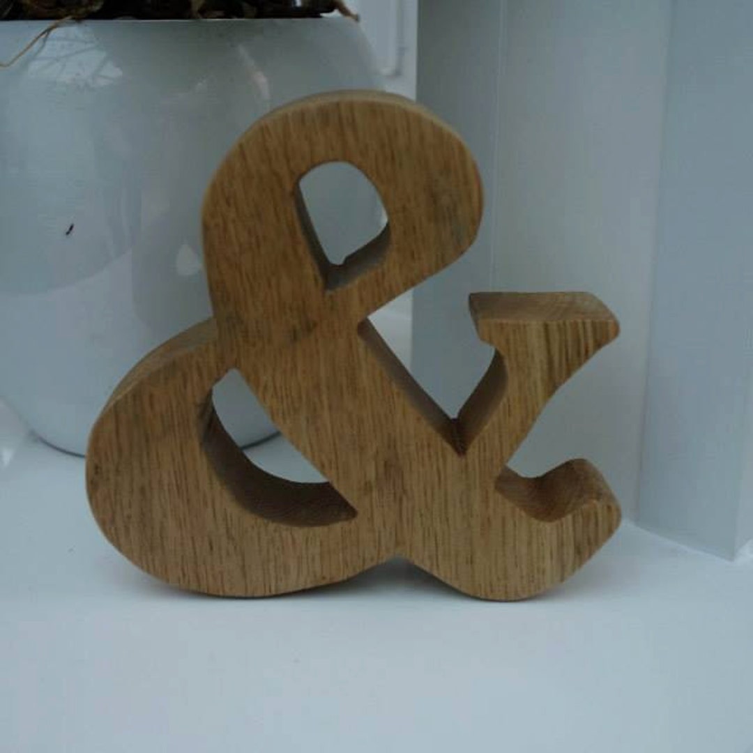 Wooden Carved, Scrolled Letters and Numbers - Etsy UK