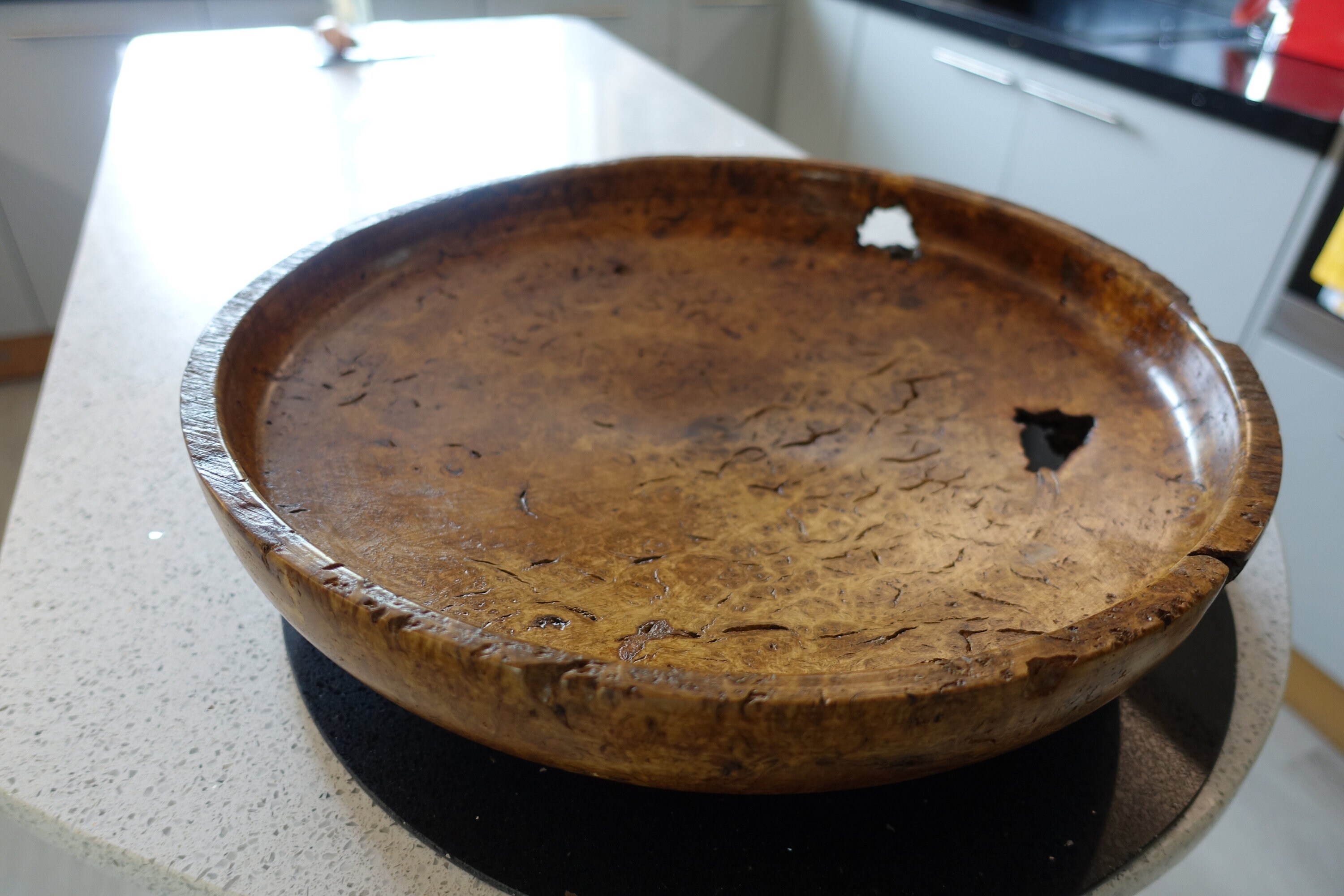 Oak Burr Bowl - Etsy