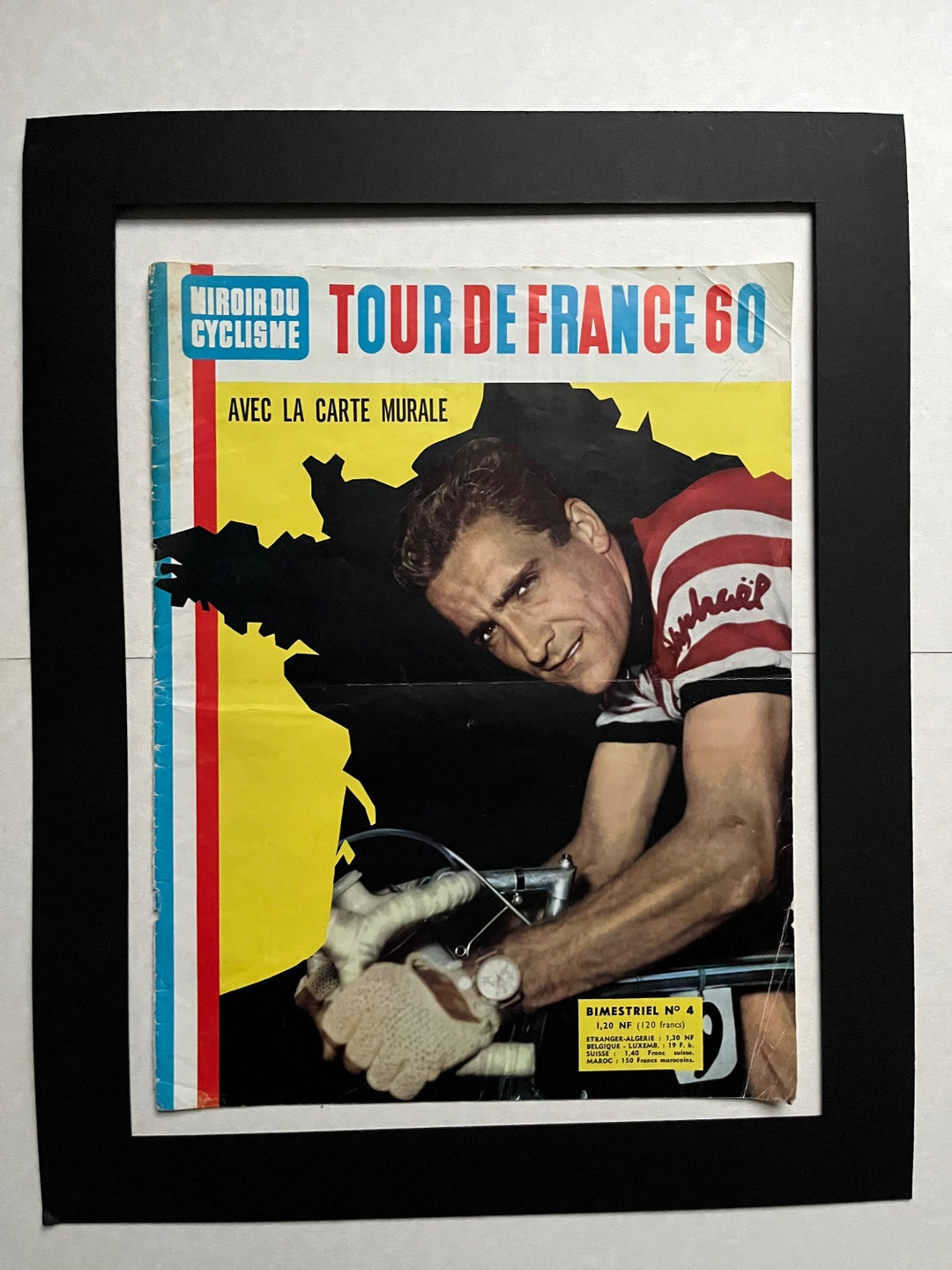 Original Roger Rivière St Raphael Cycling Print 1960 - Etsy