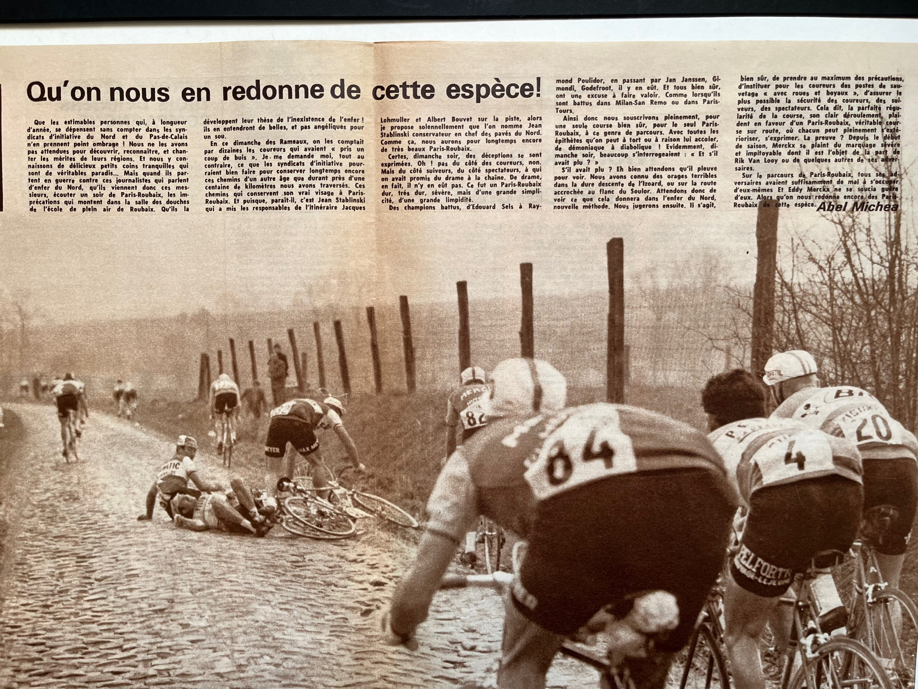 Paris Roubaix Original Vintage Cycling Print 1967 - Etsy UK