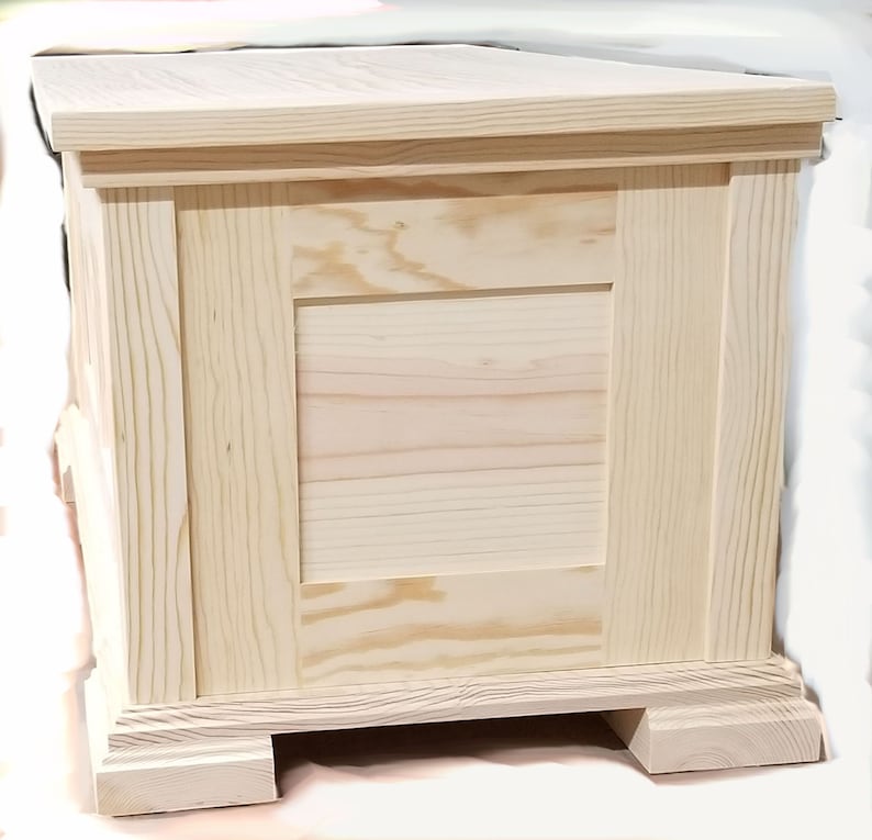 Hope Chest, Unfinished, Cedar Lined, Walnut, Maple, Oak, Pine (pic) - Etsy