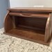 Bread Box, Walnut W/clear Satin Finish - Etsy