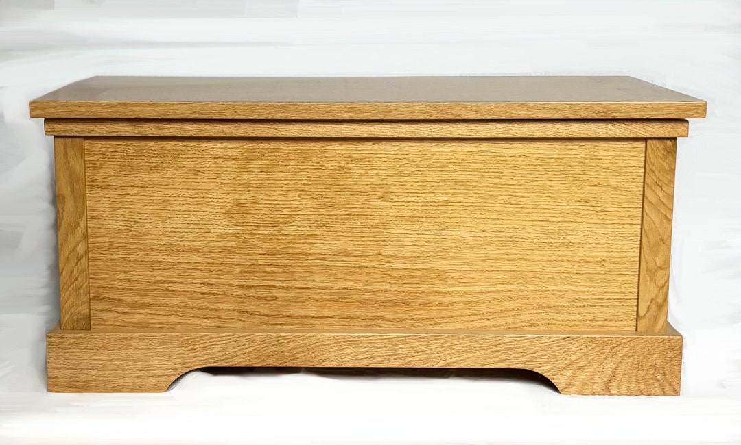 Hope Chest, Solid Wood, Cedar Lined , Oak or Walnut - Etsy