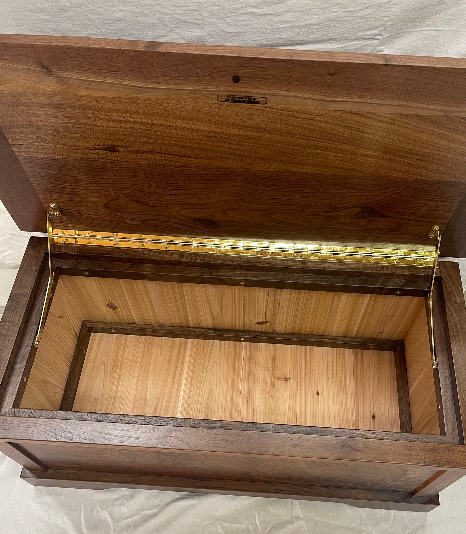 Hope Chest/cedar Lined Walnut pic Maple Oak Pine or | Etsy