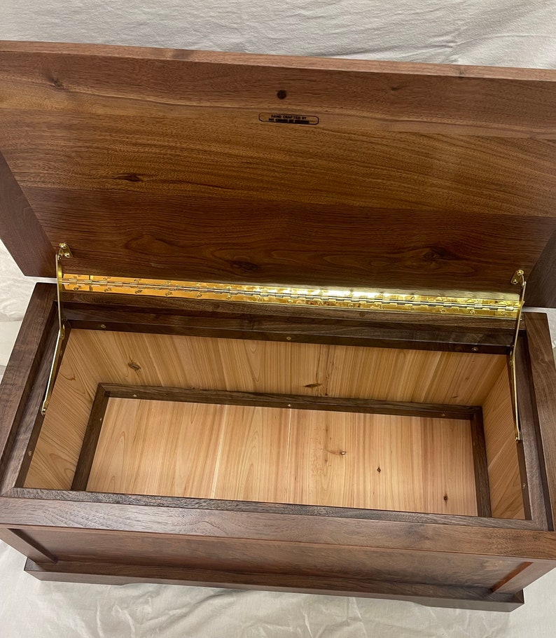 Hope Chest/cedar Lined Walnut pic Maple Oak Pine or - Etsy