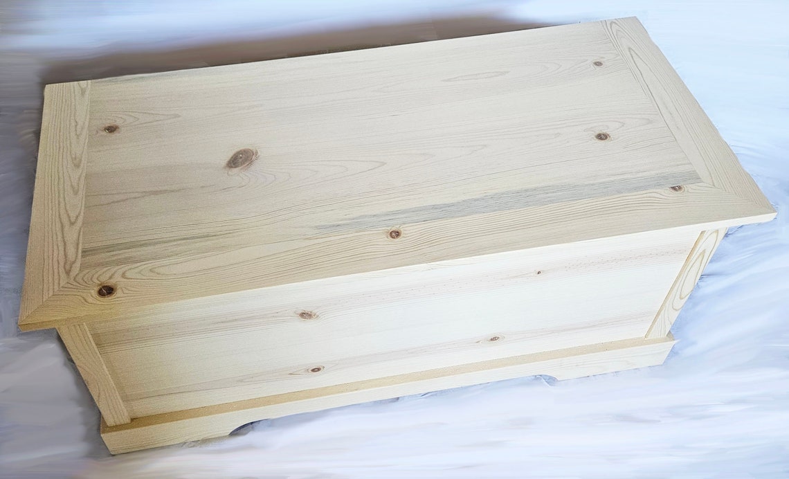 Hope Chest, Large, Unfinished Pine, Cedar Lined - Etsy