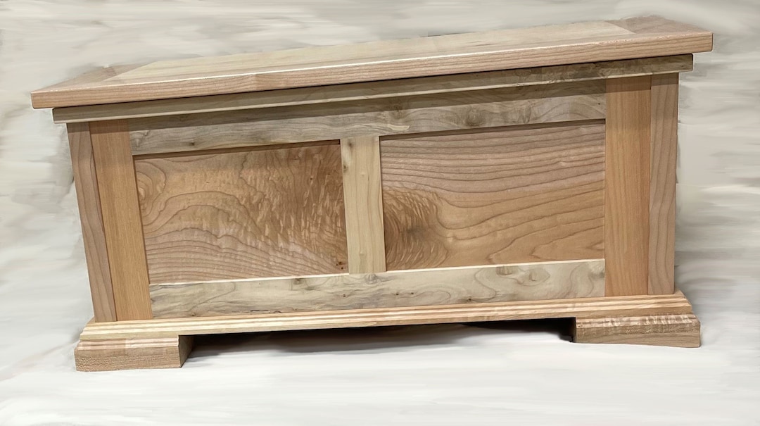 Hope Chest, Panel Chest, Cedar Lined, Maple (pic) - Etsy
