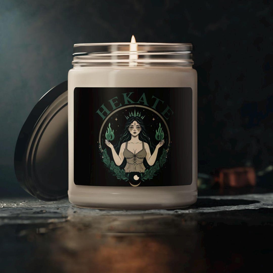Hekate Scented Soy Candle, Hekate Ritual Candle, Witchy Home Decor ...