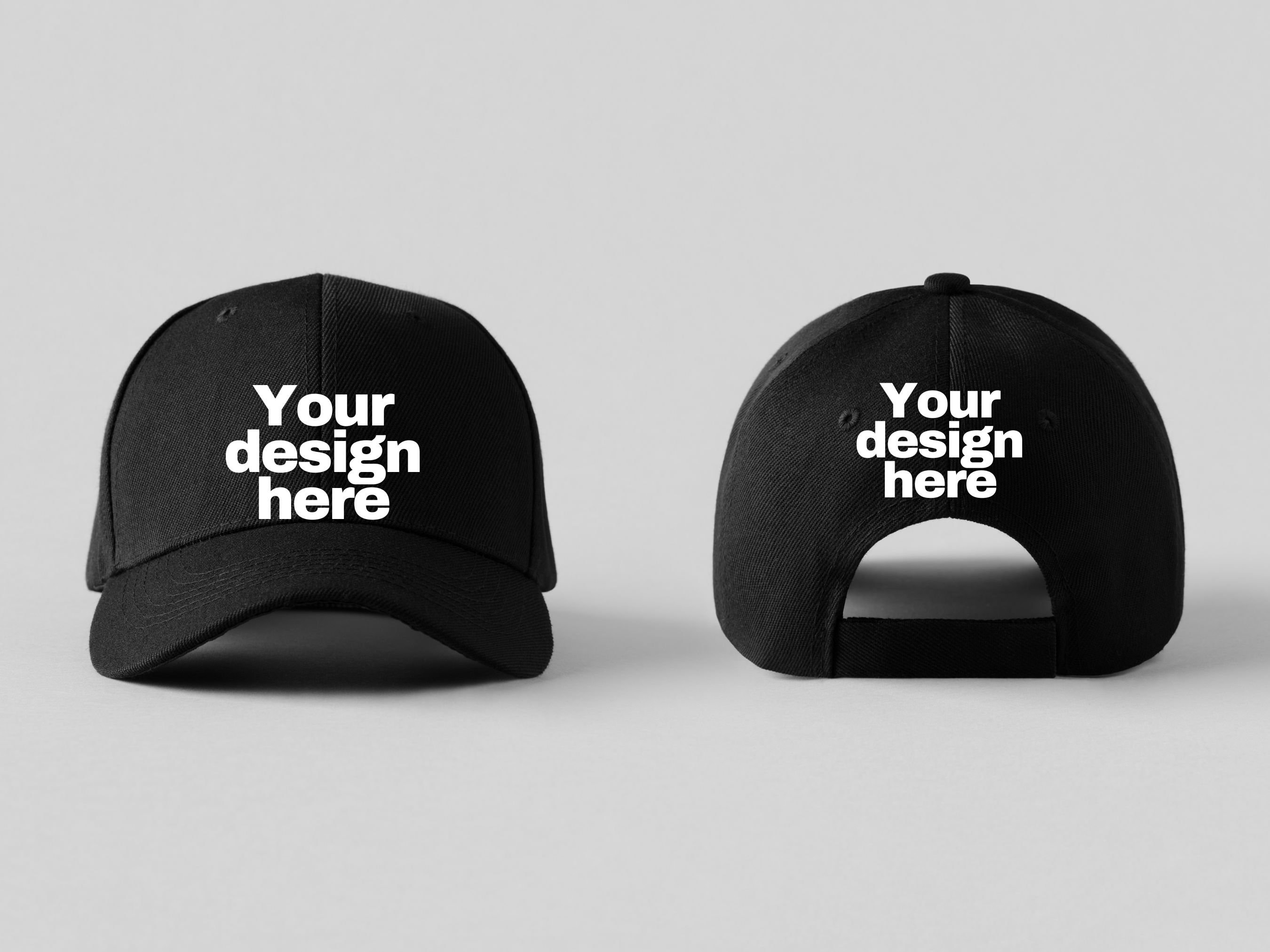 Black Hat Mockup, Baseball Hat Mockup, Black Hat Mockup Picture, Cap ...