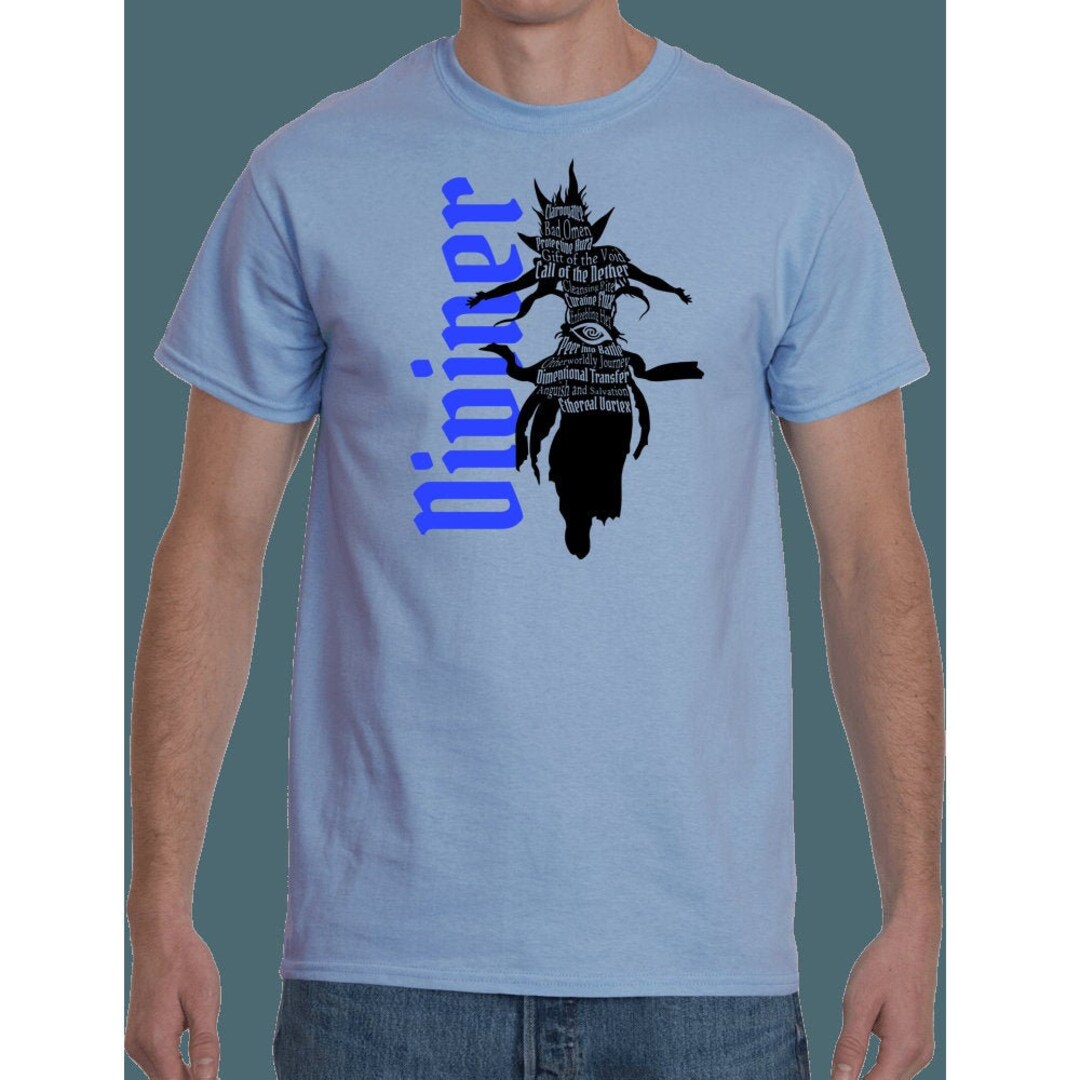 Gloomhaven Diviner Class Silhouette Unisex T-shirt - Locked Class Set 3 ...