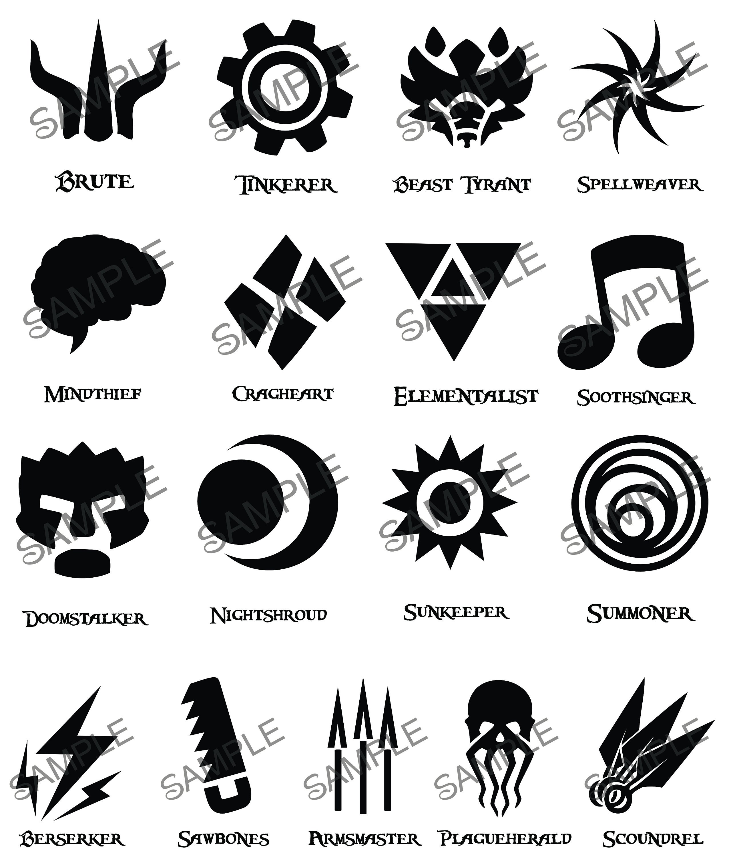 Gloomhaven Sawbones Sticker Embellishments Craft Supplies & Tools ...