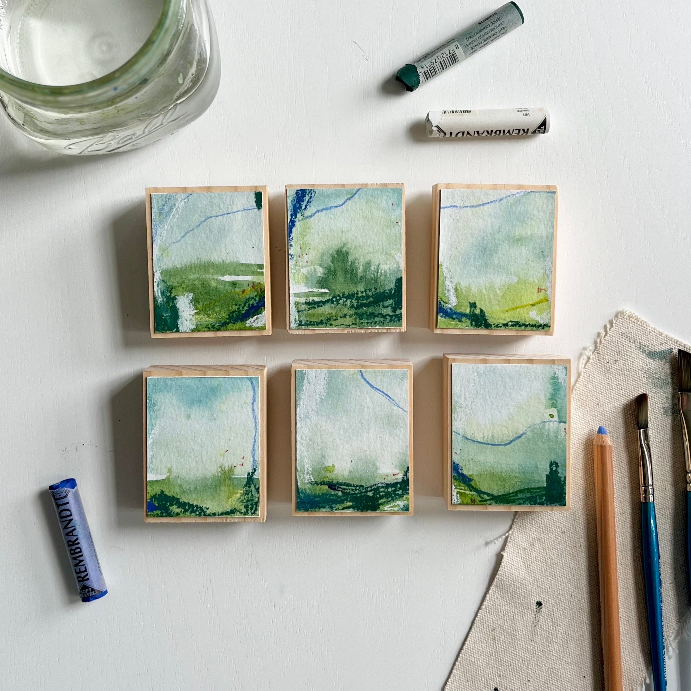 Mini Landscape Paintings