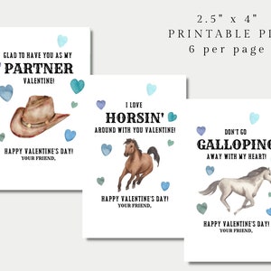 Rodeo Cowboy Western Valentines Day Tags, Rodeo Cowboy Western ...