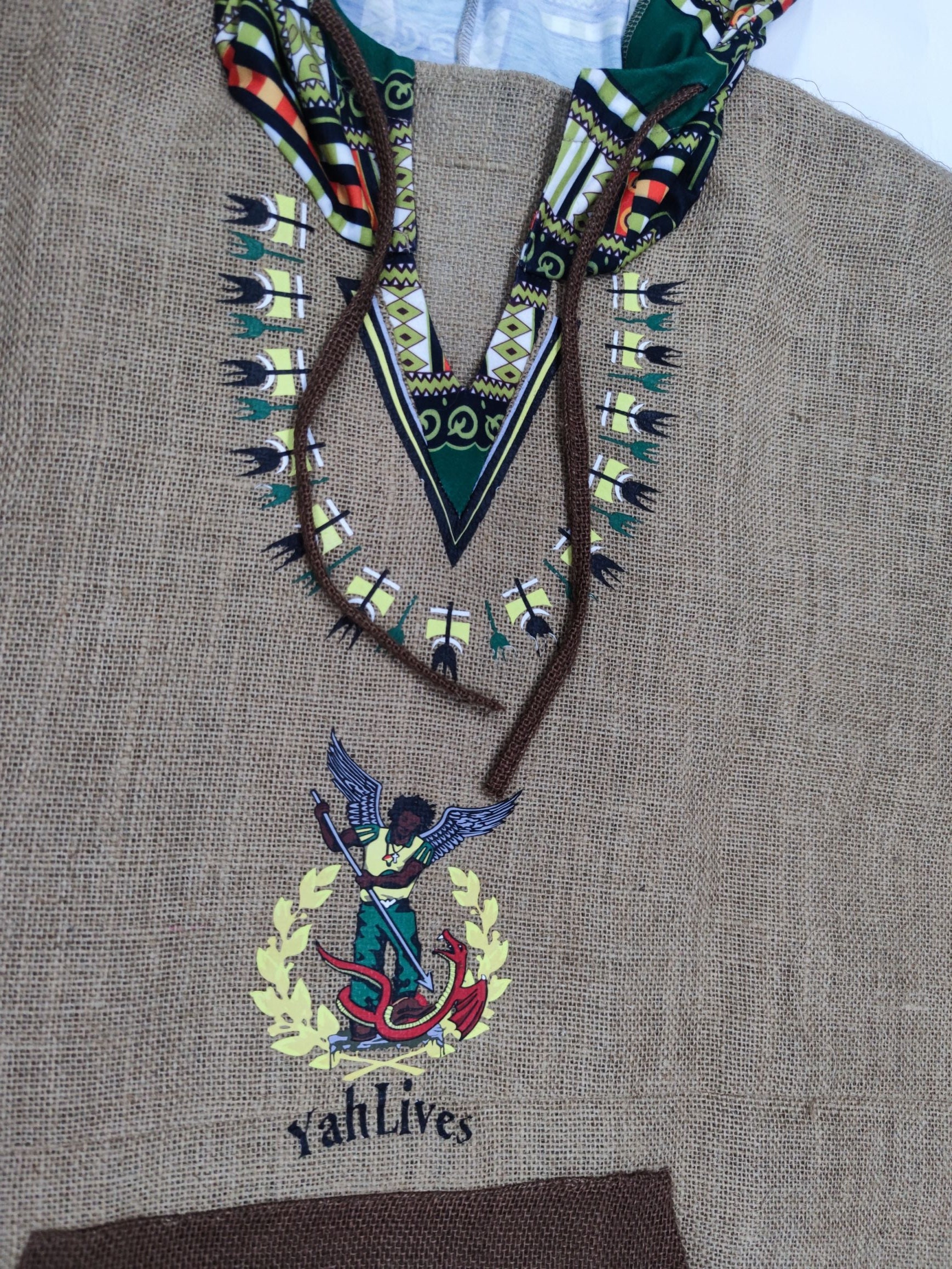 50 Wholesale Sackcloth Prayer Hoodie Yahlives Dashiki Armor of God ...