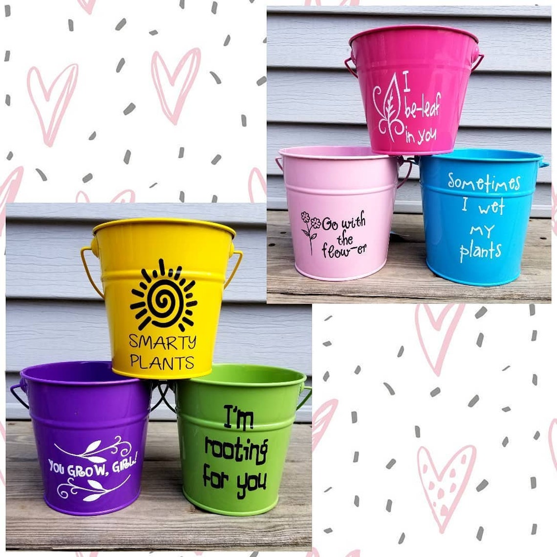 Plant Pot Decal-I made it this far | Etsy