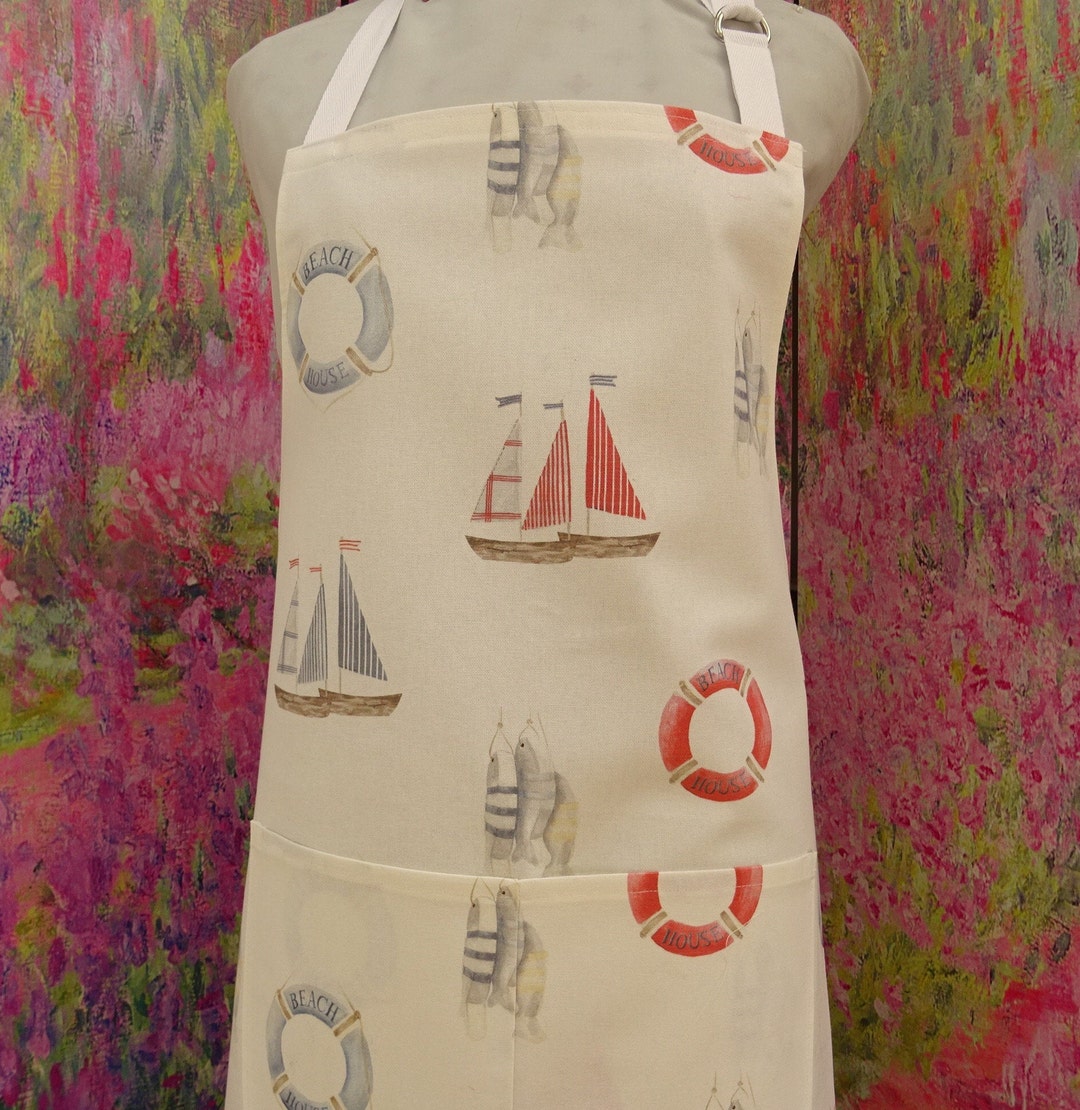 Seaside/ Boat Apron With/without Pocket , With or Without Adjustable ...