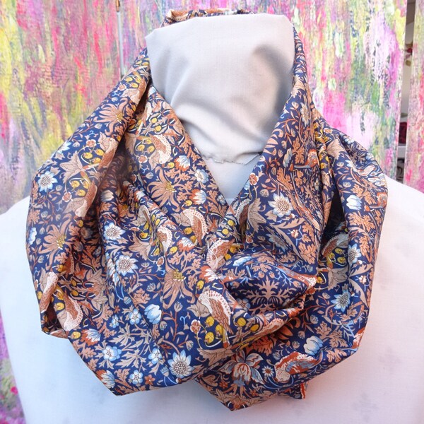 Coral Infinity Scarf - Etsy