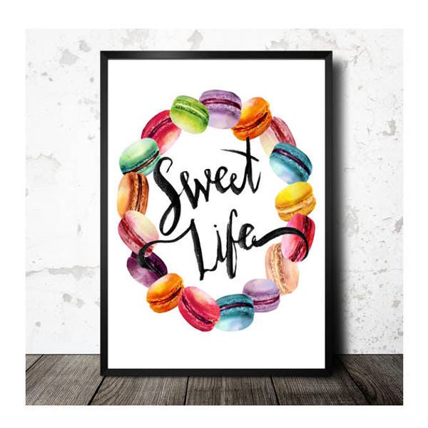 Macaron Quote - Etsy
