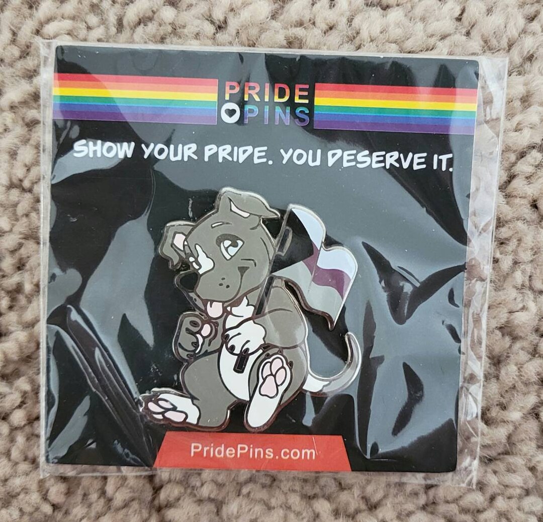 Demisexual Pride Flag Fursona Pins Pride Pins B GRADE - Etsy