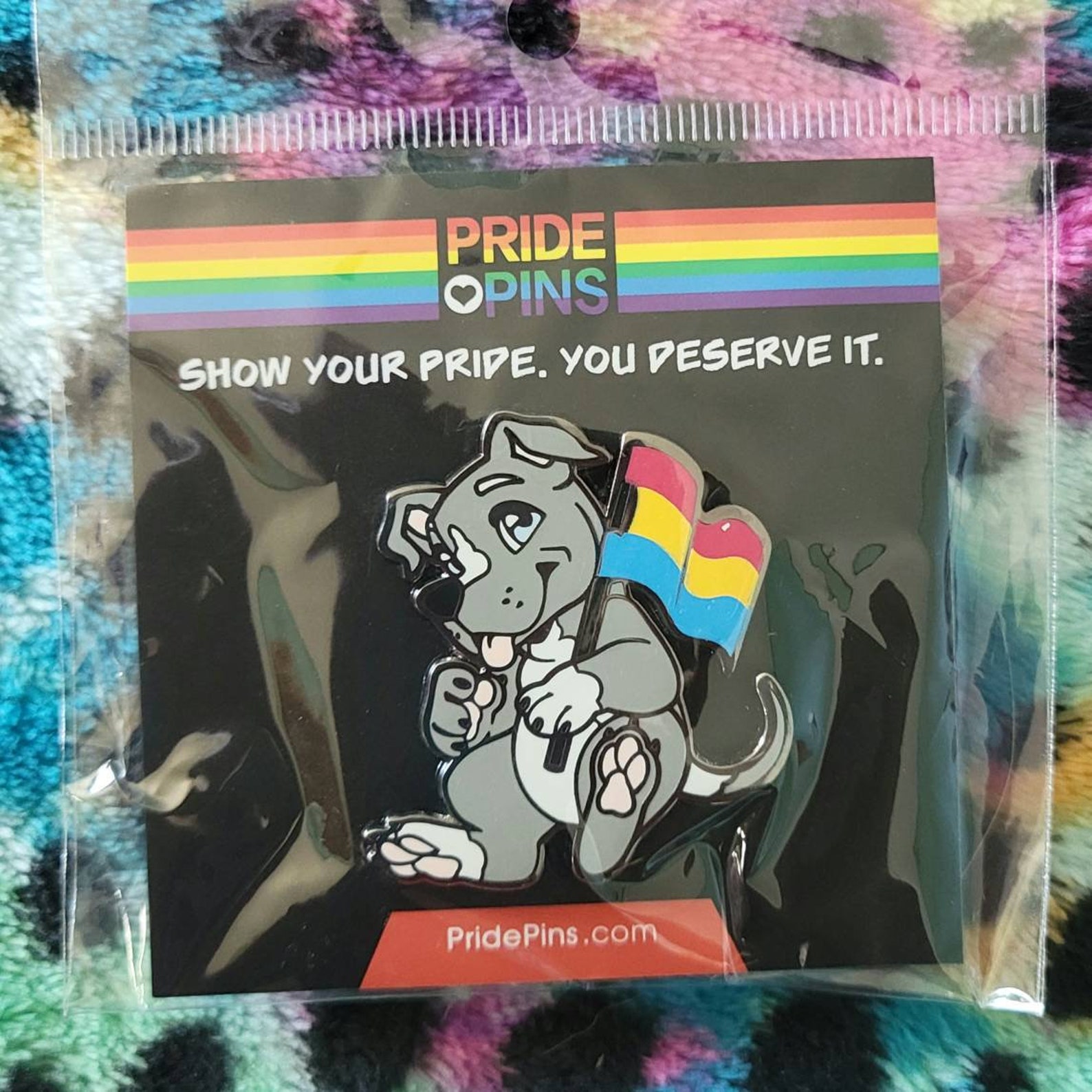 Pansexual Pride Flag Fursona Pins Pride Pins B GRADE - Etsy