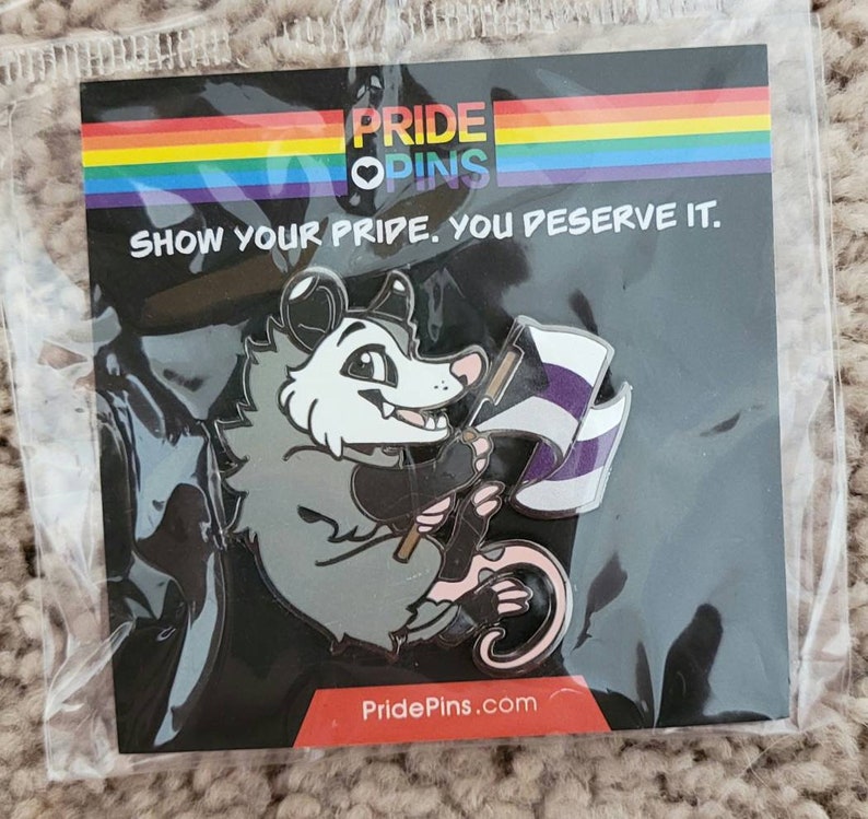Demisexual Pride Flag Fursona Pins Pride Pins B GRADE - Etsy