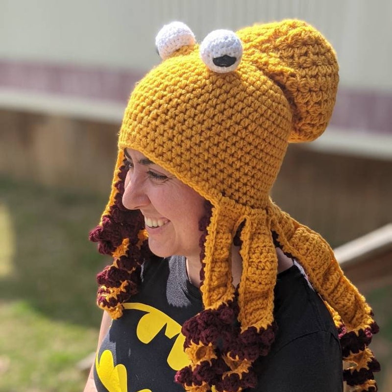 Octopus Hat - Etsy