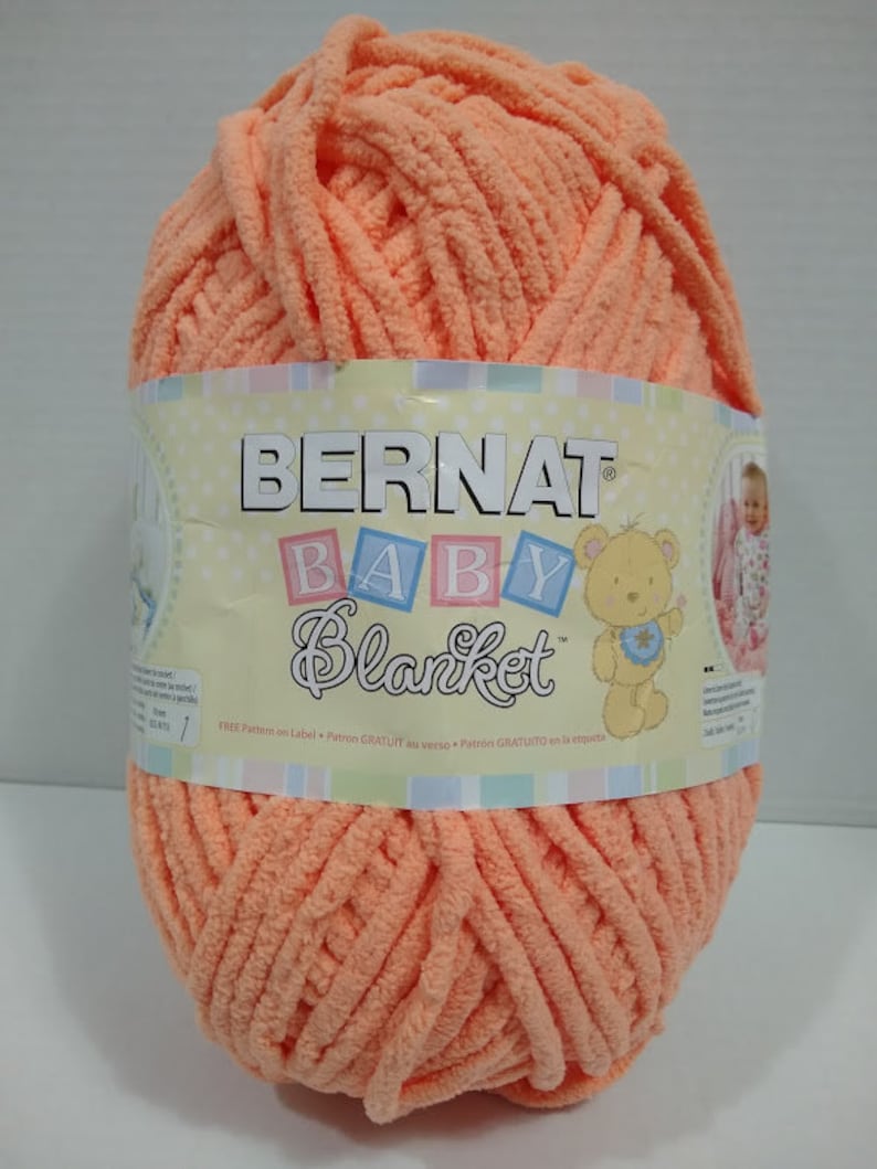 Bernat Baby Blanket Yarn Baby Peach - Etsy