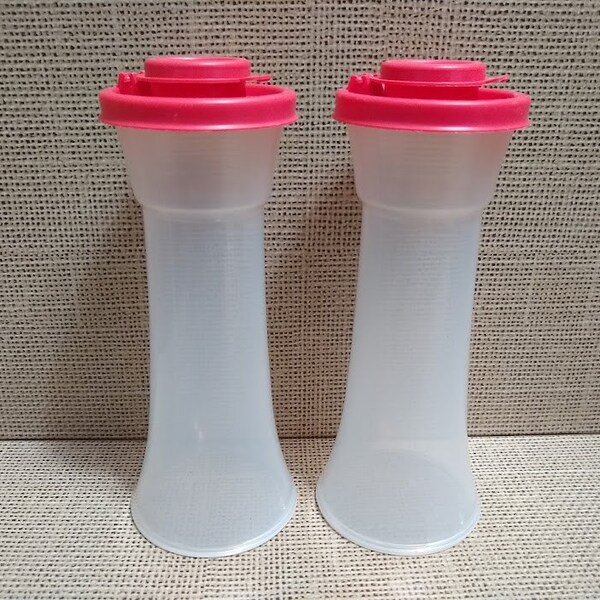 Tupperware Salt and Pepper Shakers - Etsy
